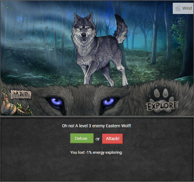 [explore encounter] defuse and befriend! |:| Wolvden